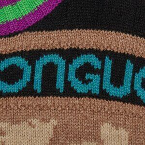 Gucci | Sweaters | Gucci Sweater Wool Jacquard Bunny Design Crewneck ...